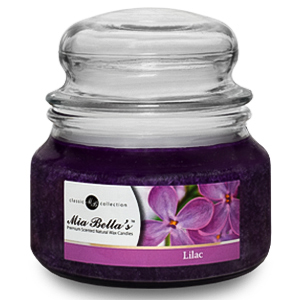Mia Bella's Lilac 9oz Jar candles & fragrance products