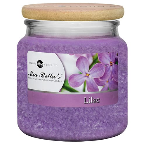 Mia Bella's Lilac 16oz Jar candles & fragrance products