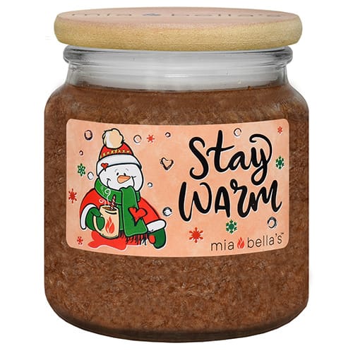 Mia Bella's Peppermint Mocha 16oz Jar candles & fragrance products