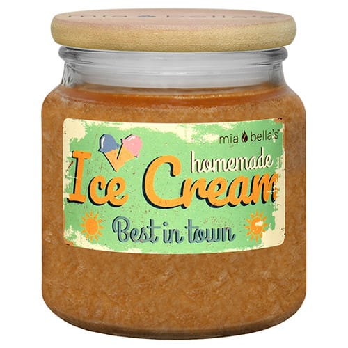 Mia Bella's Mint Chocolate Chip 16oz Jar candles & fragrance products